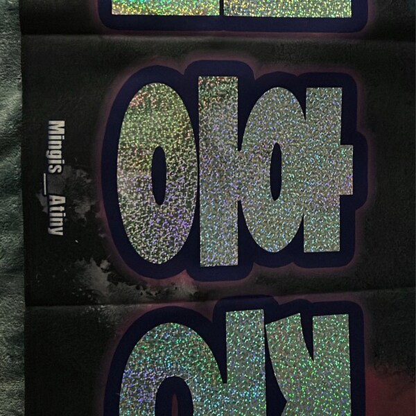 N. Flying Group Moonshot Inspired Fabric Slogan Banner Cheering Kit for ...