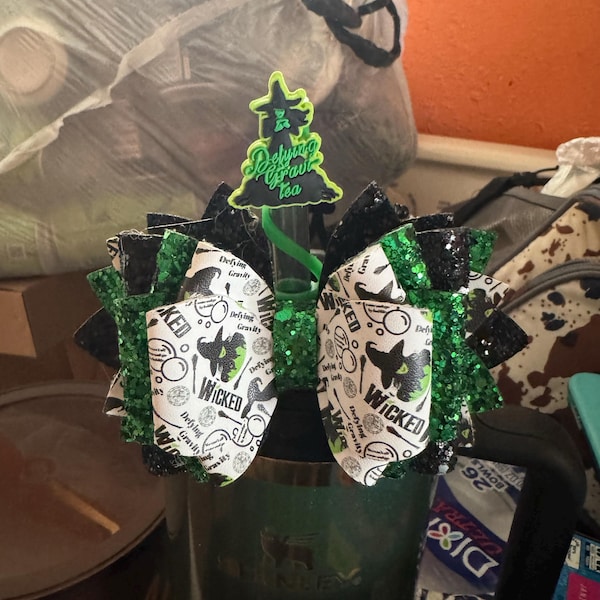 Wicked Straw Topper - Etsy