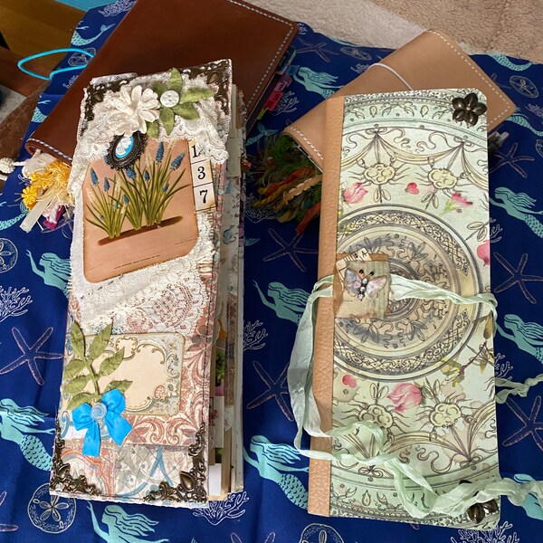 Autumn Flip Flop Junk Journal, Notebook, Diary, Memory Book - Etsy Canada