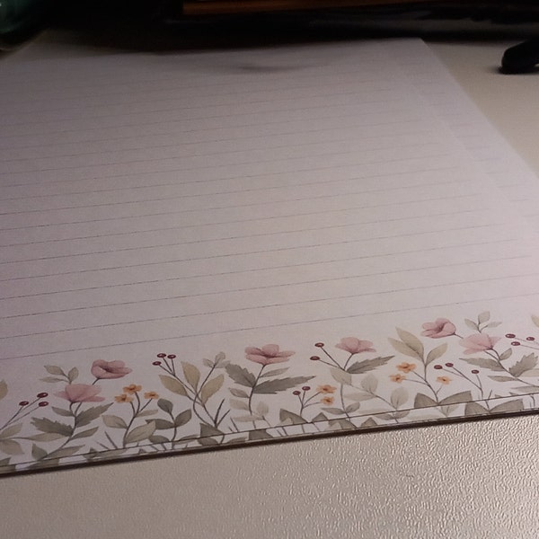 Sparrows Writing Paper A4 and A5 Sizes - Etsy Canada