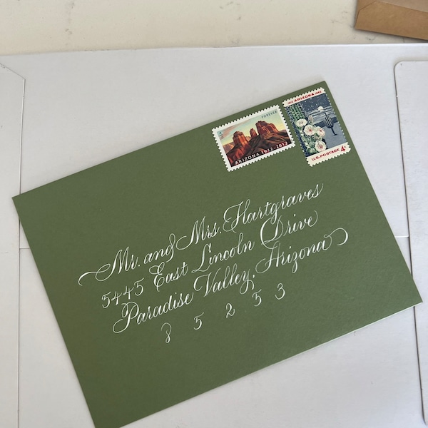 Custom Lettered Tag -hand Written Names in Your Choice of Calligraphy ...