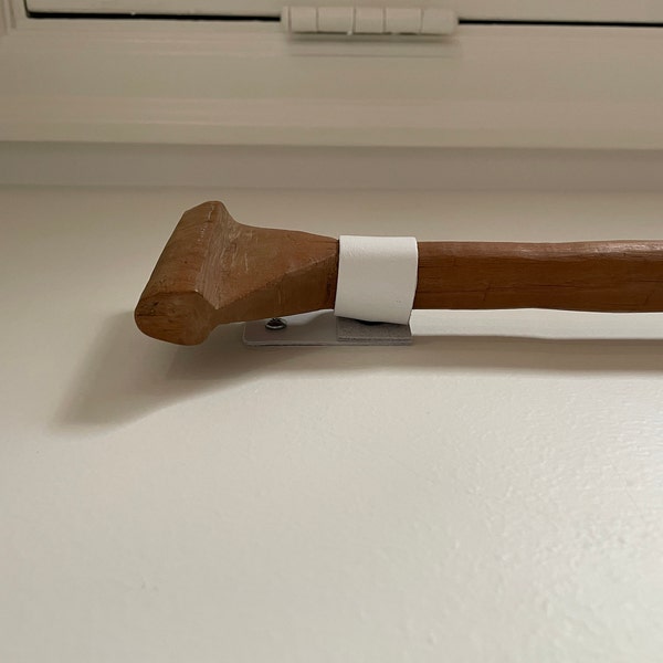 Leather Vertical Paddle Display Hanger, Canoe Row Hook, Wall Hanging ...