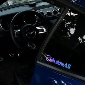 BOOSTED Vinyl Decal Street Racing Funny Car Window - Etsy