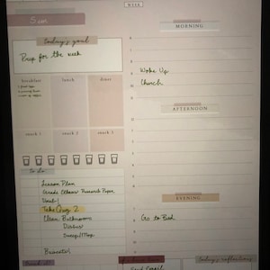 Dark Academia Digital Planner Undated Monday Start for - Etsy