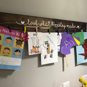 Look What I Made Children's Art Signs 23 or - Etsy