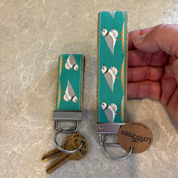 Blue Bird Zipper Pouch Eco-friendly Gift for Bird Lover Linen, Cork ...