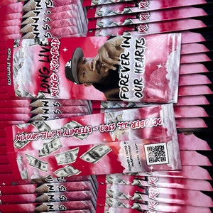 Red Heavens Stairway in Loving Memory Angel Wings Memorial Background ...