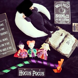 Tin Hocus Pocus Broom Co Metal Sign 8x12 or 12x18 Use Indoor/outdoor ...