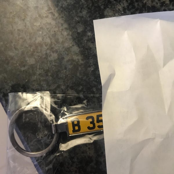 Custom UK Keychain License Plate Car Keyring United Kingdom, Britain ...