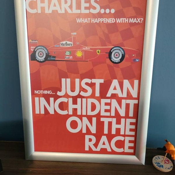 F1 Gift for Fans Formula 1 Digital Poster Christian Horner Gift for ...