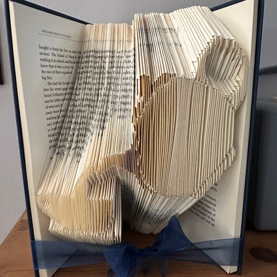 Book Folding ALPHABET 7 Big Fancy Font Book Folding Patterns Tutorial ...