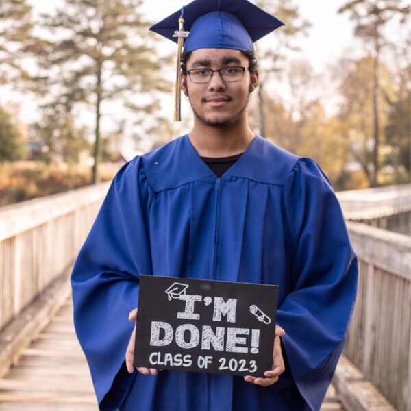I'm Done Class 2023, Class of 2023 Sign, Graduation Photo Props ...