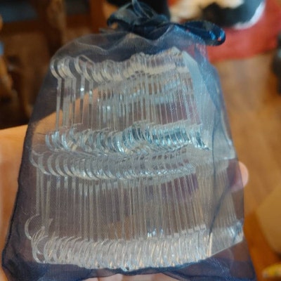 2MM Clear Acrylic Bobbins, Unlabeled - Etsy