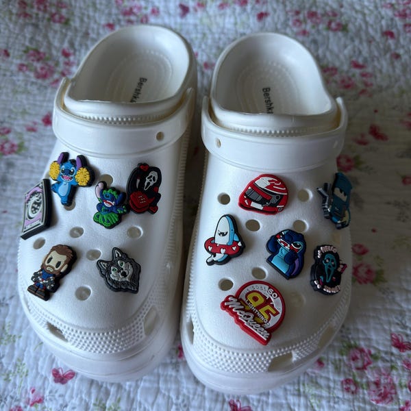 Unicorn Croc Charms, Girl Croc Charms Cute Charms for Shoes, Clog ...