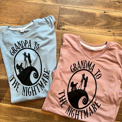 Expecting a Little Nightmare Cake Topper Image - Etsy