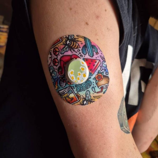 Glucomart Universal Adhesive Underpatch for Dexcom G6 & G7, Medtronic ...