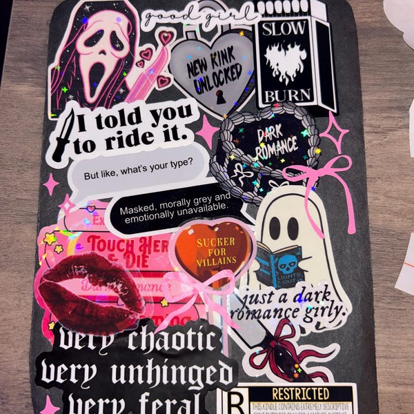 IICYIFY Sticker| Dark Romance Sticker| Haunting Adeline| Zade Meadows ...