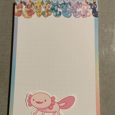 Axolotl Sticker Set / Kawaii Summer Themed Stickers for Laptop, Water ...