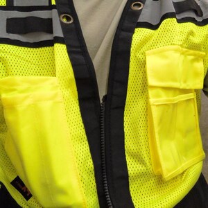 Class 2 Navy Blue Safety Vest - Etsy