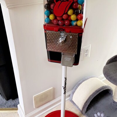 Vintage Gumball Candy Machine Stand NY Jets Inspired Novelty - Etsy