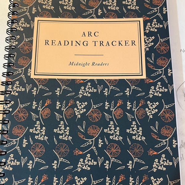 ARC Reading Tracker Printable Journal Book Review Templates Instant ...