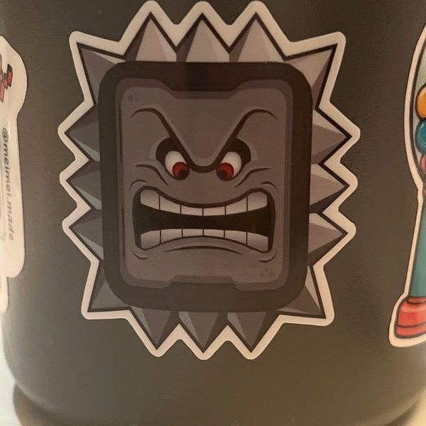 Nintendo Star Vinyl Die-cut Sticker | Retro Video Game Stickers - Etsy