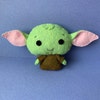 Felt Baby Alien Toy Sewing PDF and SVG Pattern, Quick and Easy Plush ...