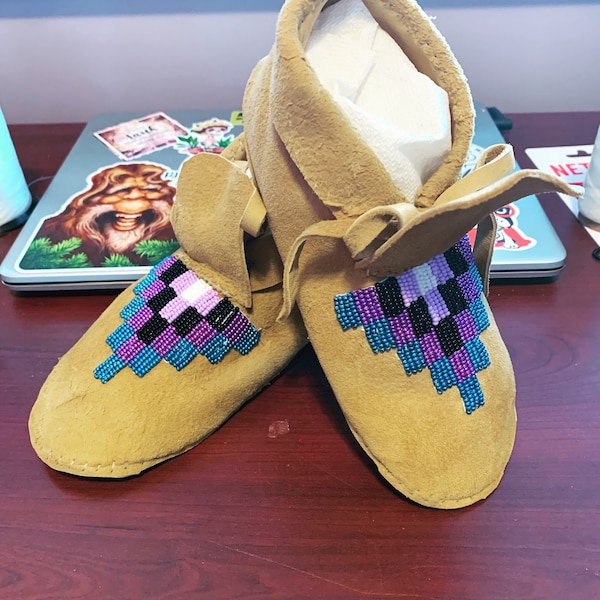 Plains Hi Top Moccasins Instant Download With Instructions and Photo's ...
