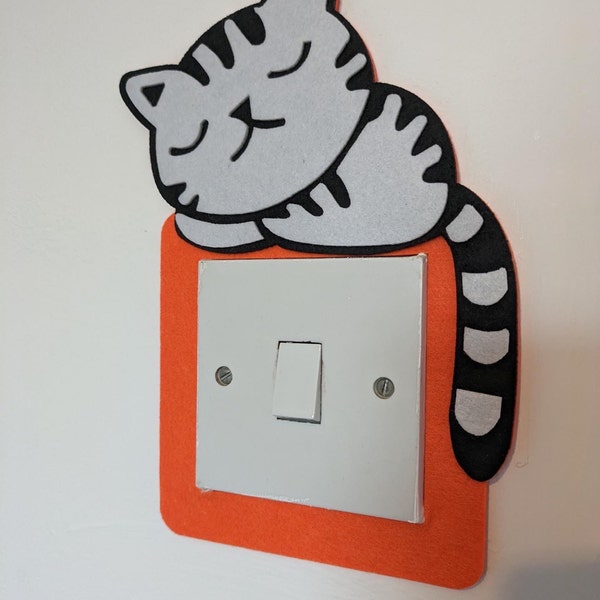 Super Cute 3D Minion Light Switch Wall Stickers, High Quality Felt ...