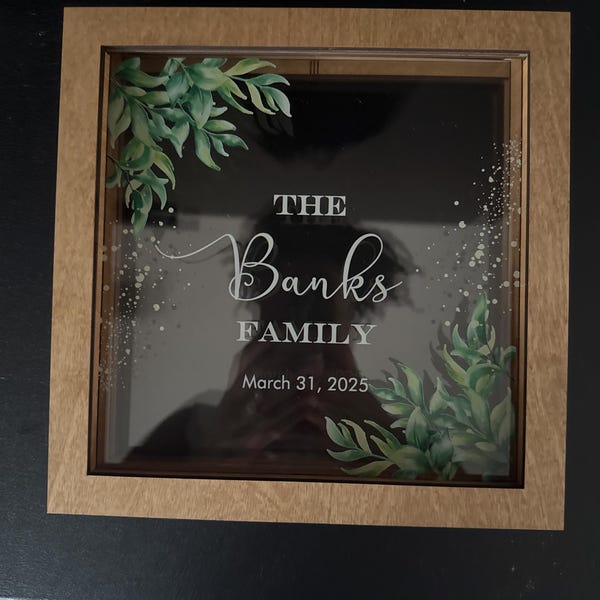 Unity Wedding Sand Ceremony Frame for Picture of Couple,wood and ...