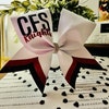 School Spirit Bow High School Cheer Team Bow Custom Hair Bow Cheer Bows ...