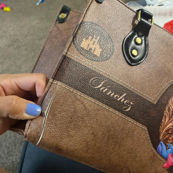 Personalized Winnie the Pooh Tigger Cartoon Leather Bag Handbag,tigger ...