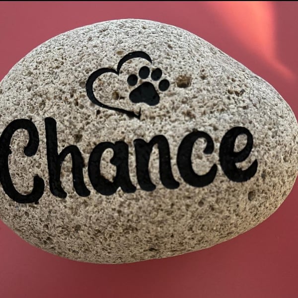 Personalized Pet Memorial Stone for Home or Garden, Dog Memorial, Cat ...