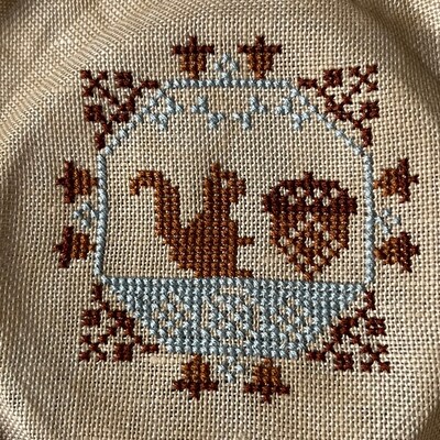 Quirky Quaker: Elwetritsch PDF Pattern Cross Stitch - Etsy