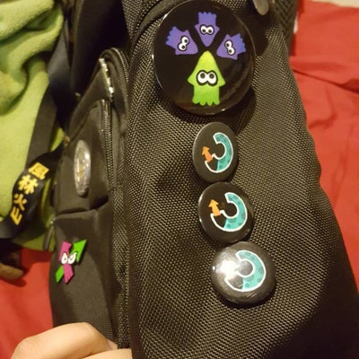 Booyah Splatoon 3 Keychain Charm Awesome Inkling Nintendo Game - Etsy