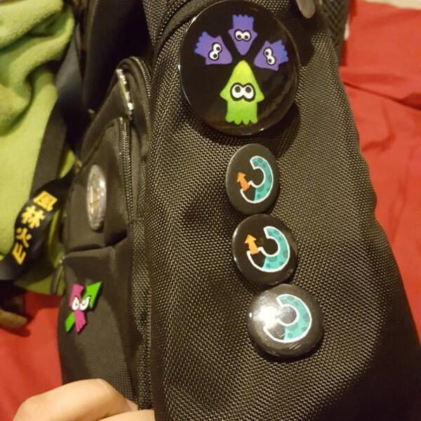 Booyah! Splatoon 3 Keychain Charm Awesome Inkling Nintendo Game - Etsy