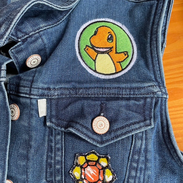 Embroidered Pokemon Pokeball Iron-on Patch - Etsy