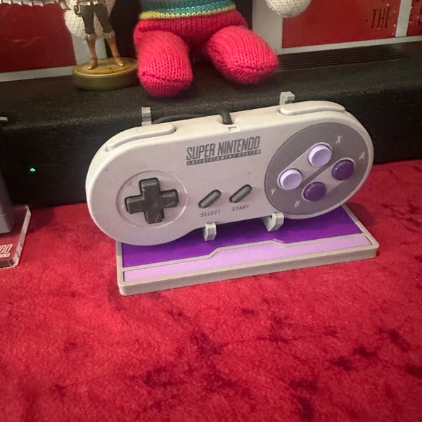 Display Stand for Original SNES Controllers / Multicolors / Custom 3D ...