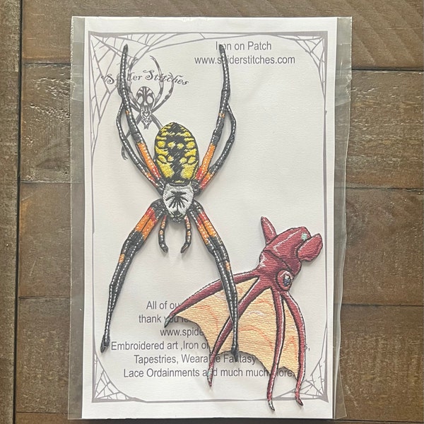 Golden Writing Orb Weaver Spider Argiope Aurantia Gothic Yellow Garden ...