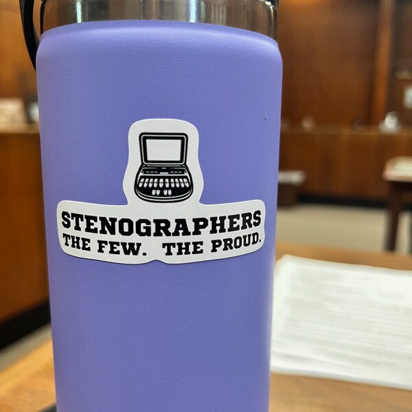 Steno Keyboard Vinyl Decals - Etsy