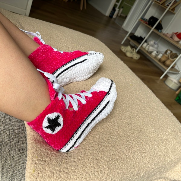 Kids Slippers Crochet Pattern - Cozy Toddler Boots Shoes, DIY Children ...