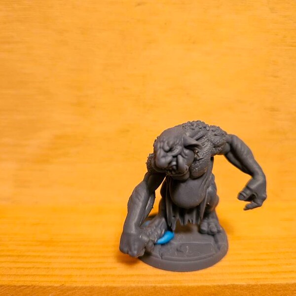 Cave Troll 3D Printed Resin Miniature | Tabletop Role Playing ...