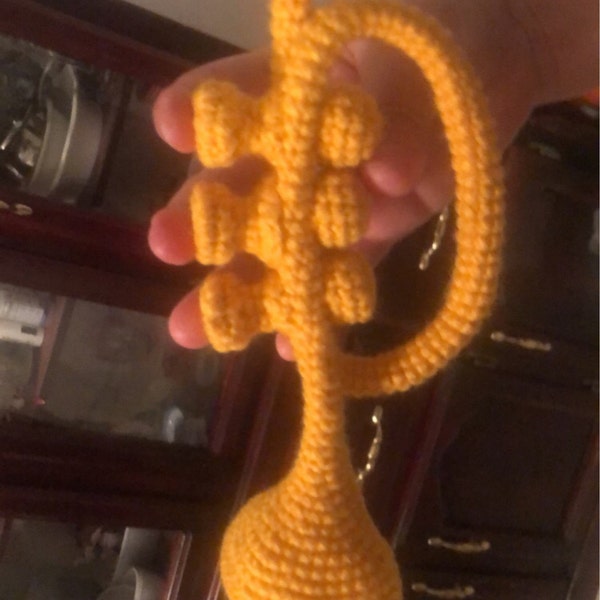 Trumpet Crochet Pattern, Amigurumi Trumpet Crochet Pattern, Trumpet ...
