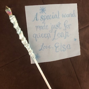 Elsa Inspired Wands Snow Queen or White Witch - Etsy