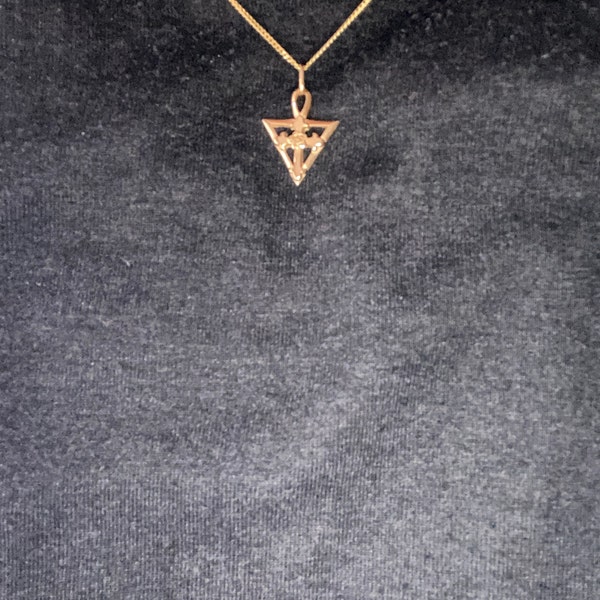 Amorc Rosae Crucis Pendant, Rosicrucian Necklace, Cross Necklace ...