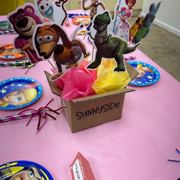 Toy Story Party Favors, Andy Treat Boxes, Goodie Boxes, Toy Story Party ...