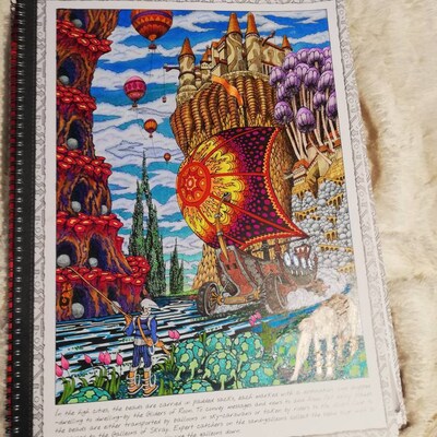 Watergorn GIANT 27x 40 Wildergorn Colour-in Poster by Jamie Courtier - Etsy