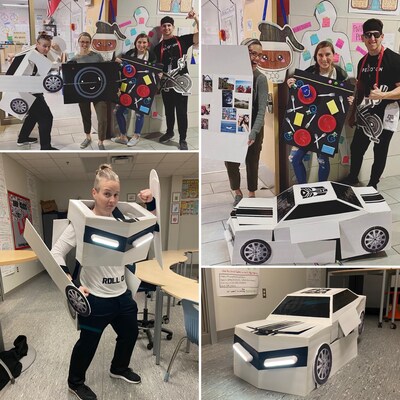Template for Transforming Car Costume for Teens and Adults Inspired by ...