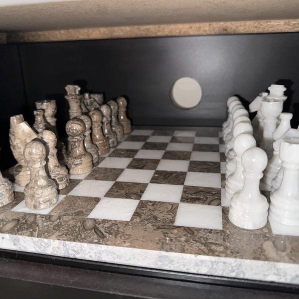 Green Onyx Marble Chess Set Unique Handcrafted Marble Chess Set Best ...