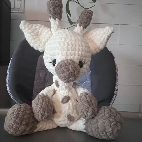 PATTERN: Plush Gemma the Giraffe Pattern - Amigurumi Chunky Giraffe ...